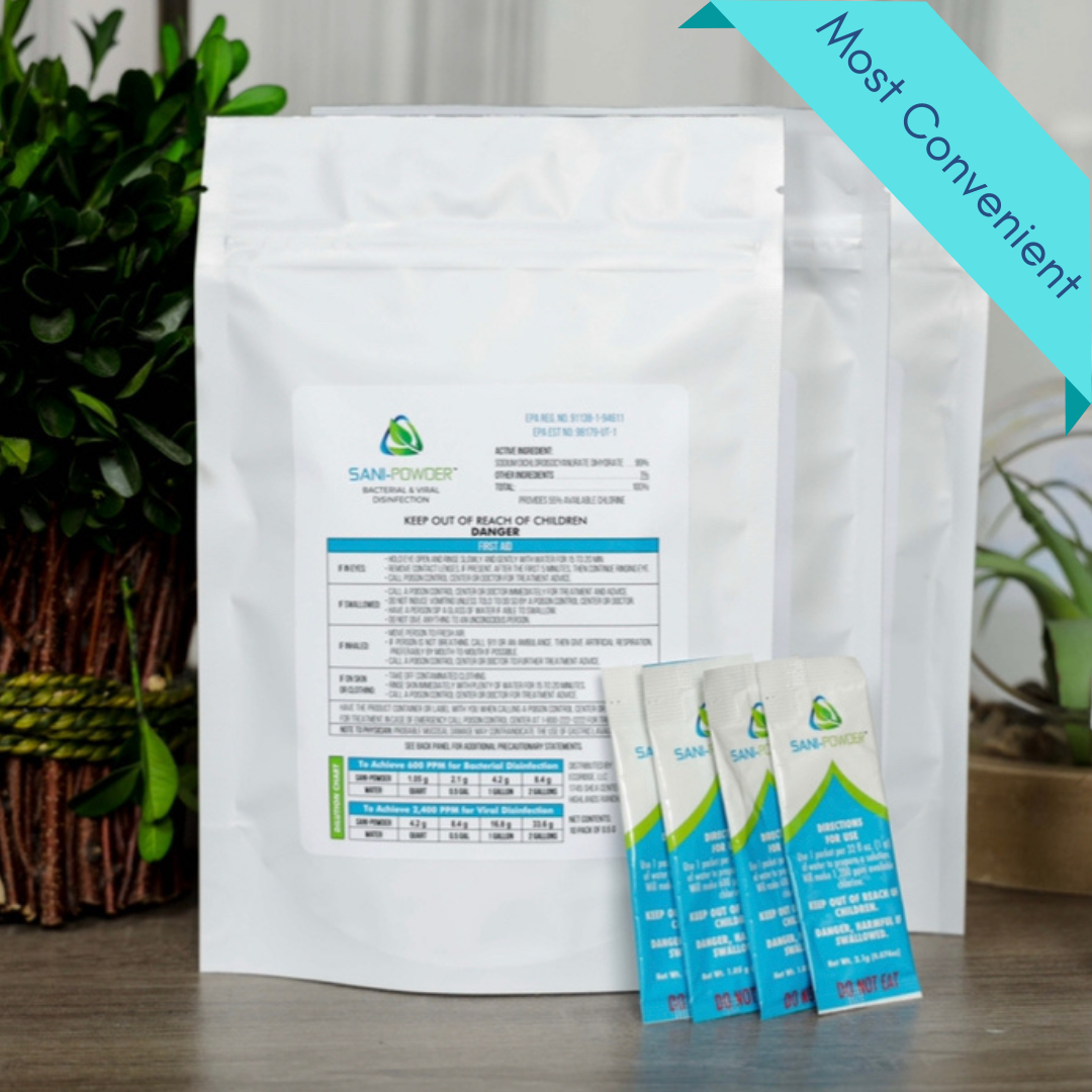 10 Pack Sani-Powder – HOCLhawaii